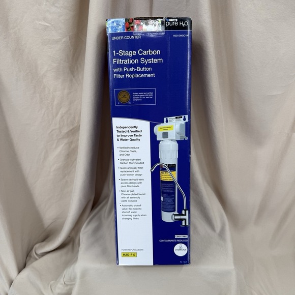 Cameras, Photo & Video | Watts Pure H2o 1stage Carbon Filtration System ...